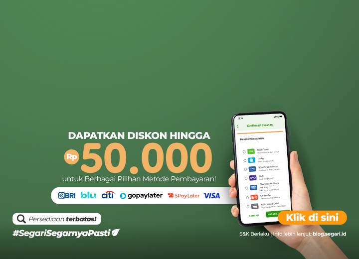Segari : Situs Belanja Online Bahan Segar Berkualitas