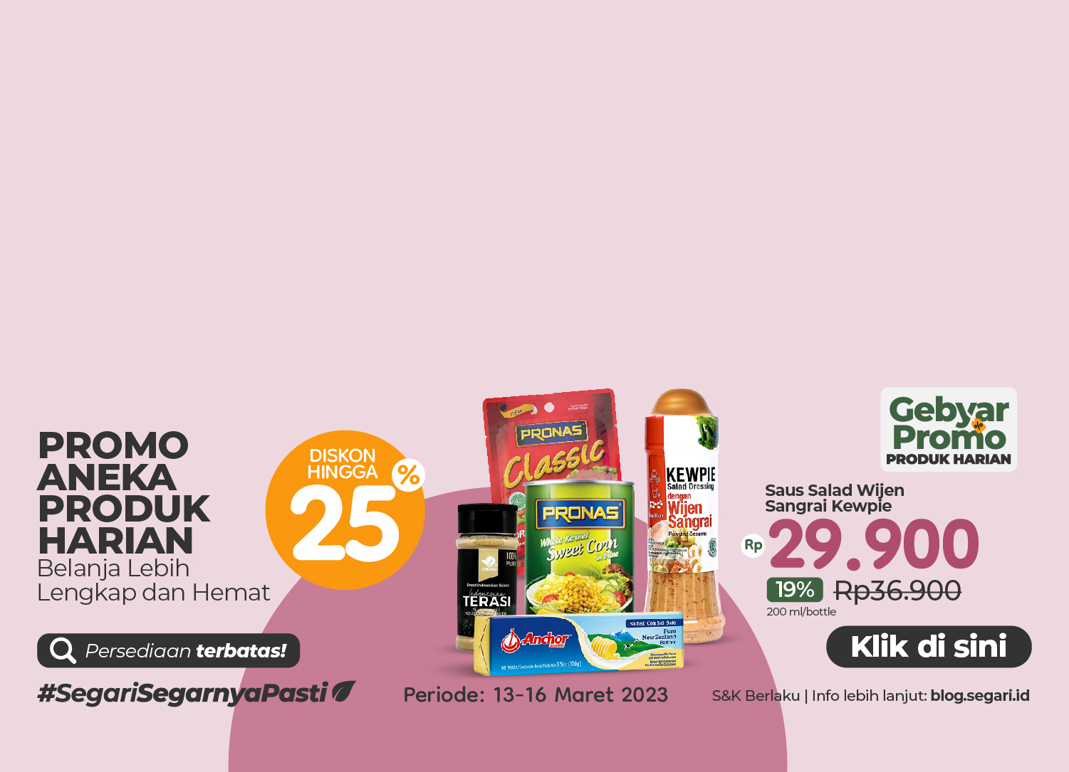 Segari : Situs Belanja Online Bahan Segar Berkualitas