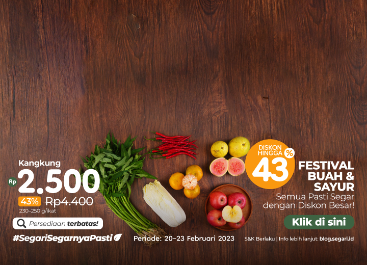 Segari : Situs Belanja Online Bahan Segar Berkualitas