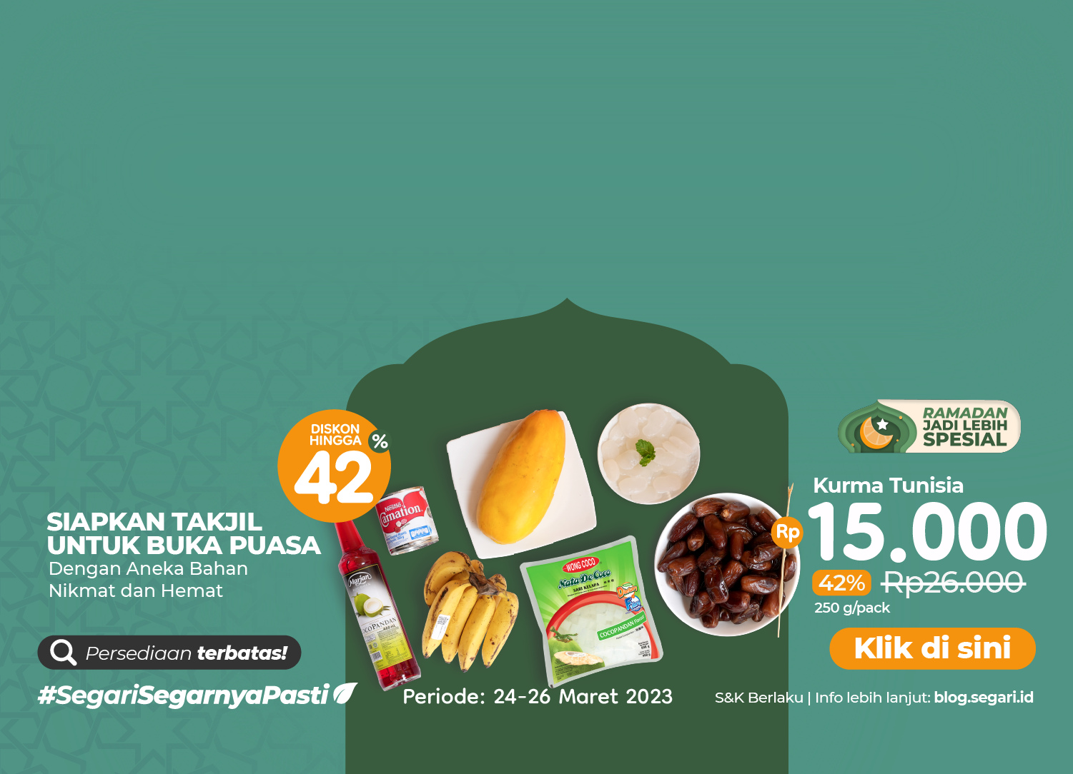 Segari : Situs Belanja Online Bahan Segar Berkualitas