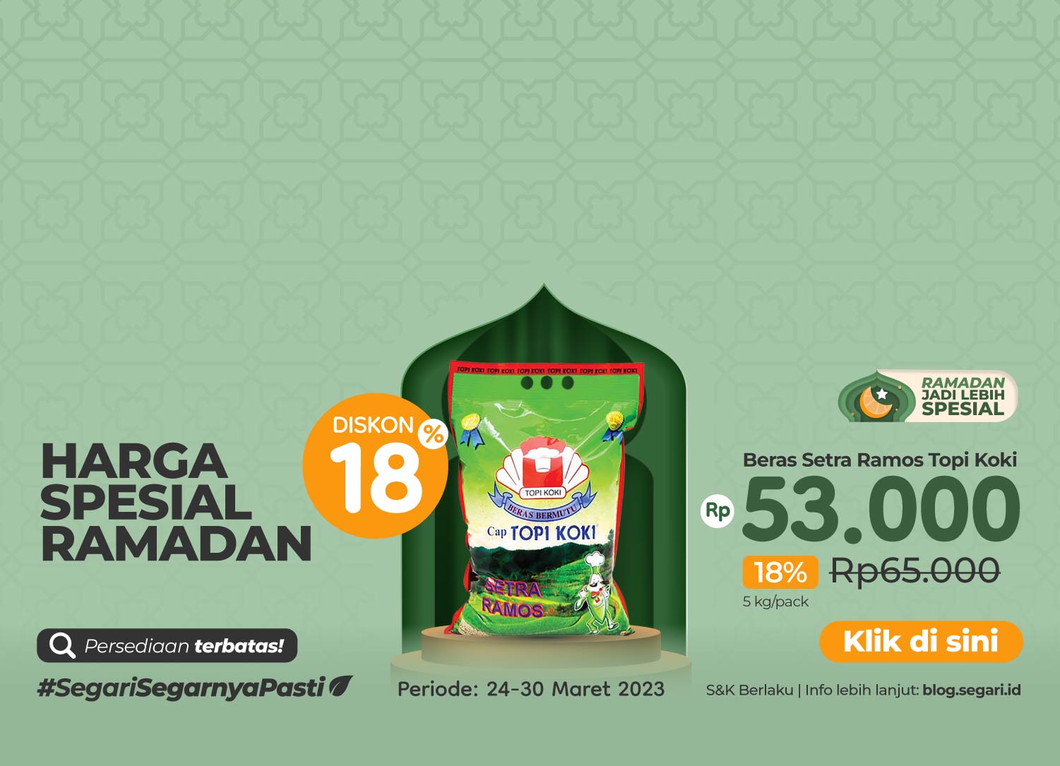 Segari : Situs Belanja Online Bahan Segar Berkualitas