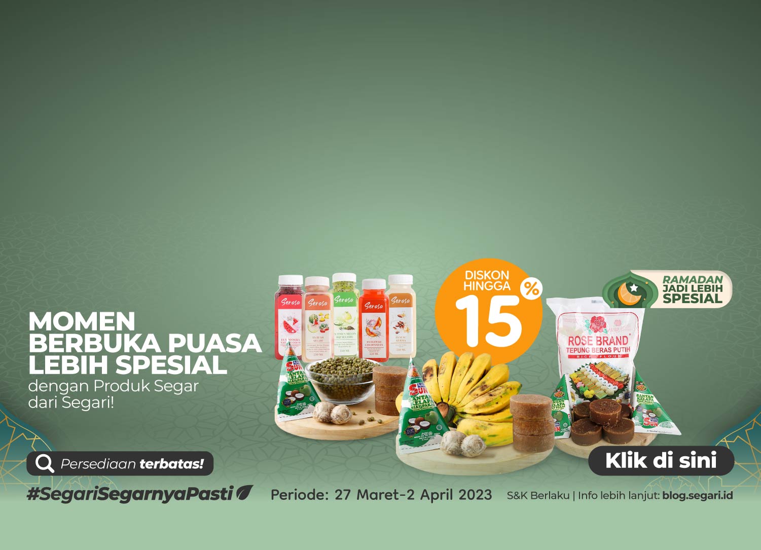 Segari : Situs Belanja Online Bahan Segar Berkualitas