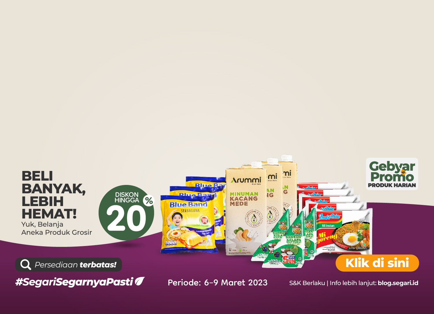 Segari : Situs Belanja Online Bahan Segar Berkualitas