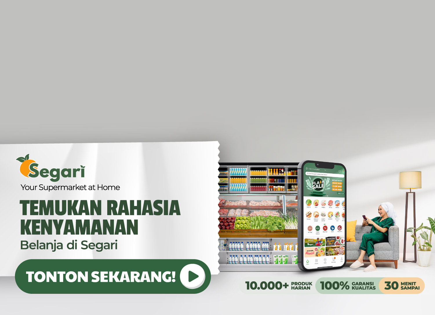 Segari : Situs Belanja Online Bahan Segar Berkualitas